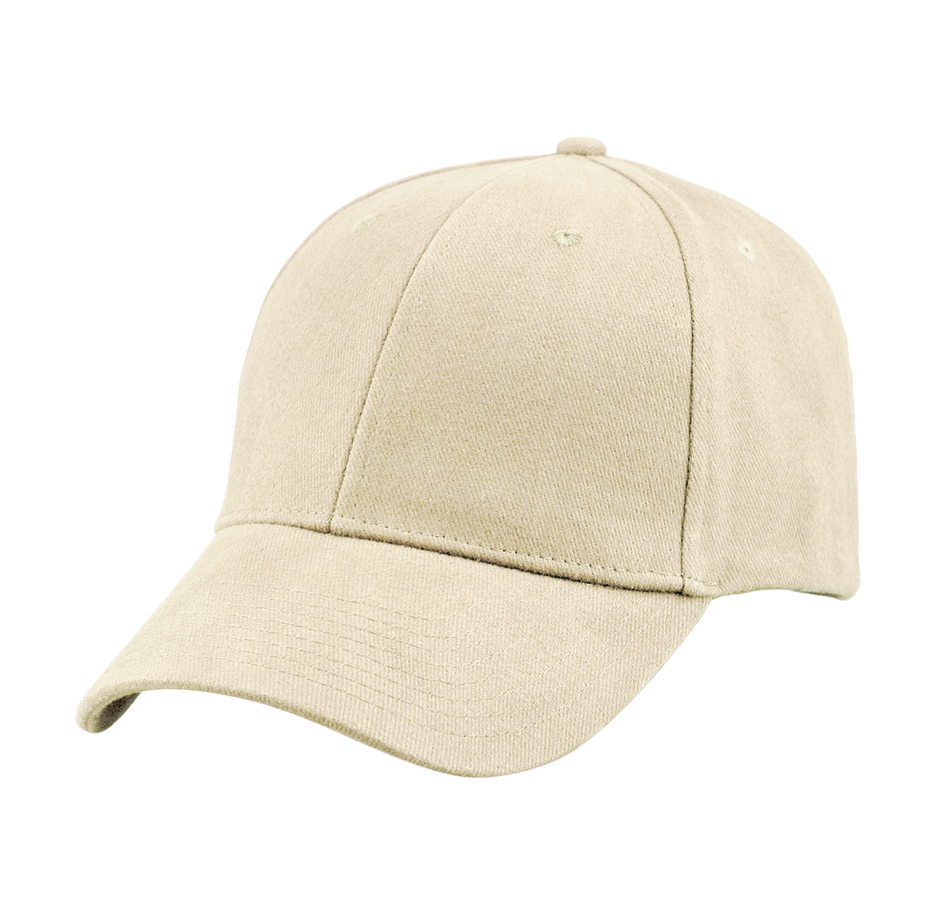 6 Panel Curved Bill Cap - HRP01 – CaliHeadwear
