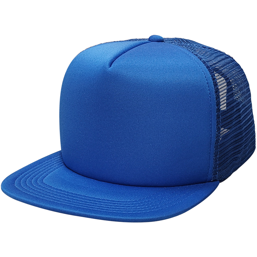 5 Panel Foam Mesh Snapback - 9265 – CaliHeadwear
